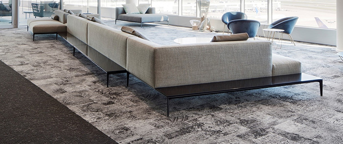 How to use carpet tiles for zoning and wayfinding | Architecture & Design