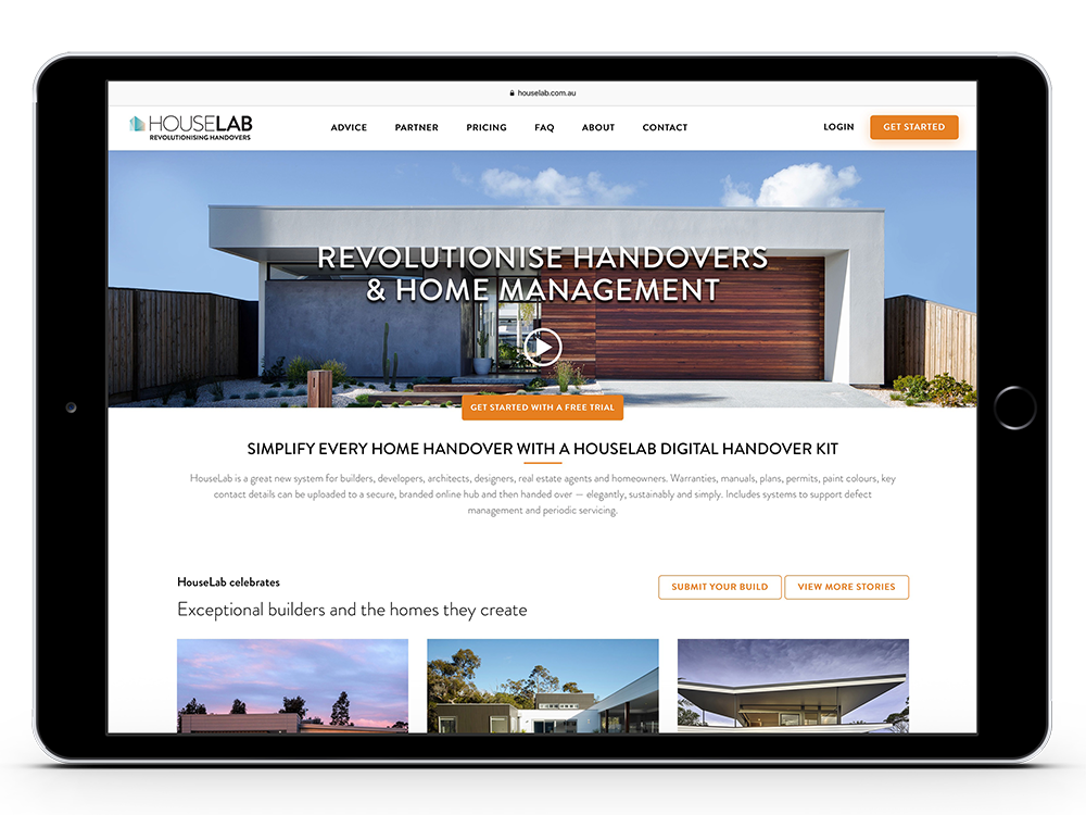 HouseLab’s Digital Handover Kits | Architecture & Design