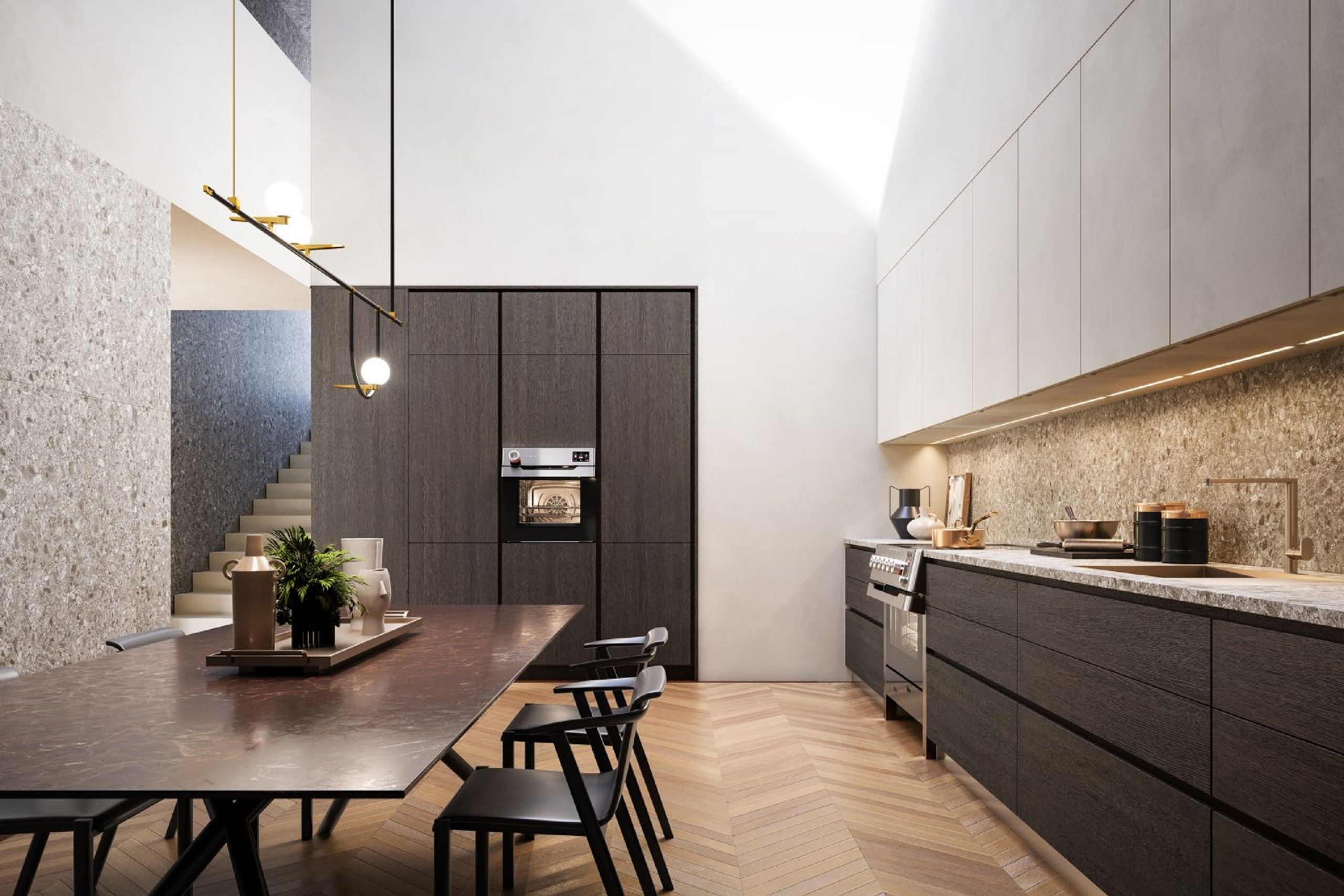 Ilve appliances in Modern Milan-style kitchen | Architecture & Design