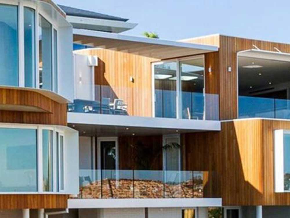 EzyJamb frames meet fine design goals at modern luxury home ...