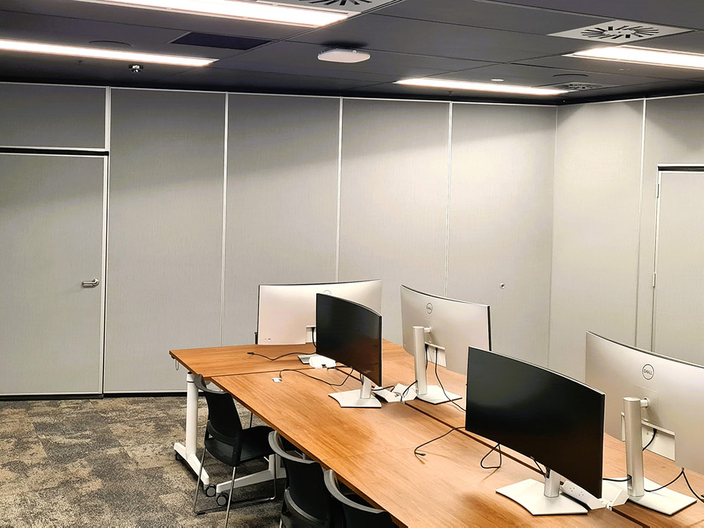 Bildspec operable walls maximise flexibility in multi-use area at ...