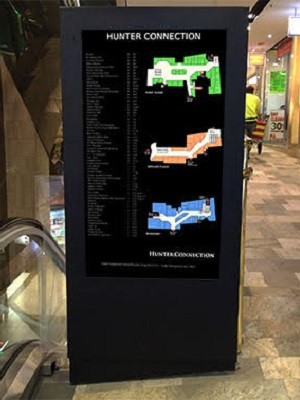 JDS digital directory board replaces static board at Sydney's Hunter ...