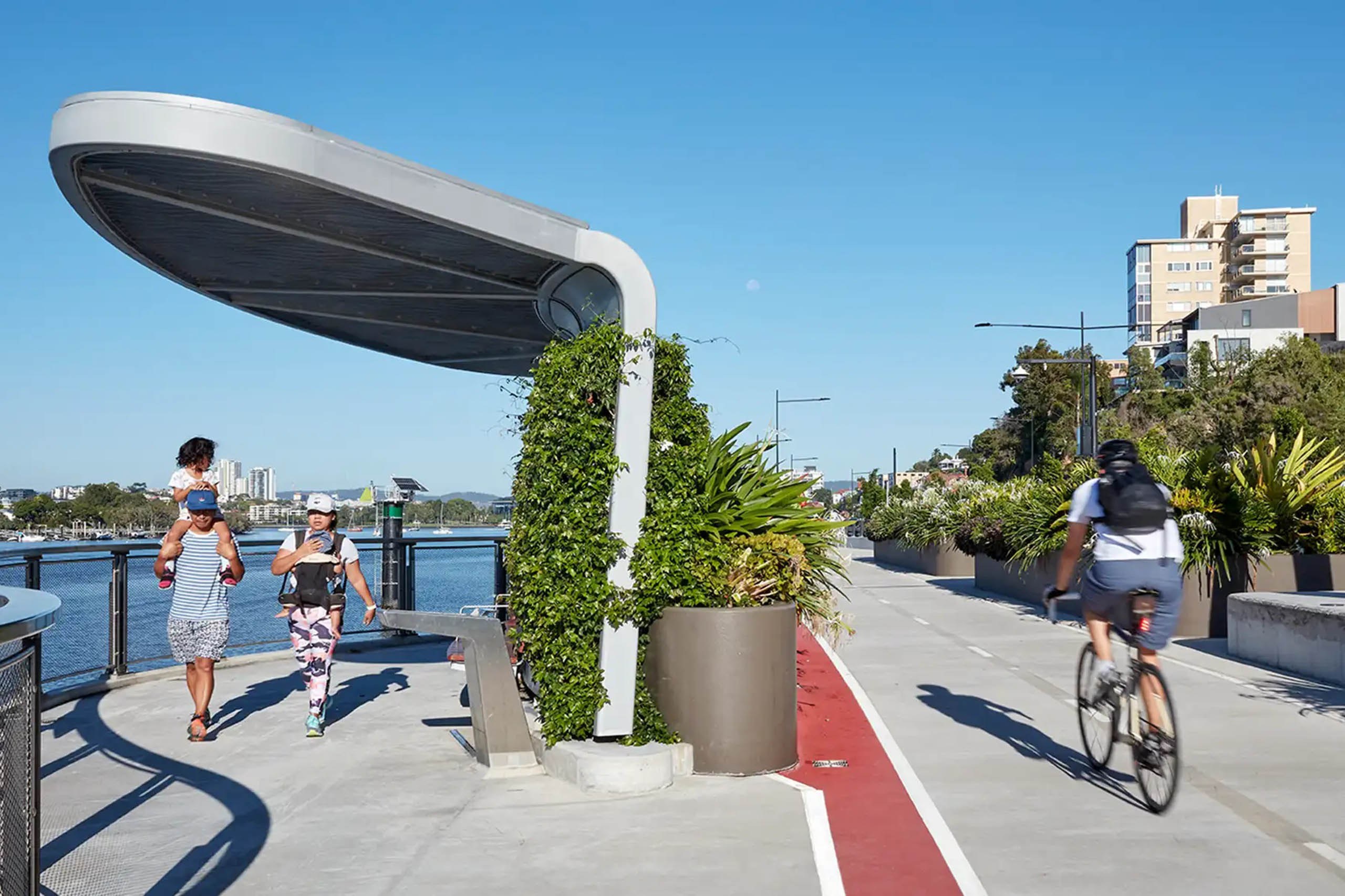Making Brisbane more walkable with bridges, boardwalks and pedestrian ...