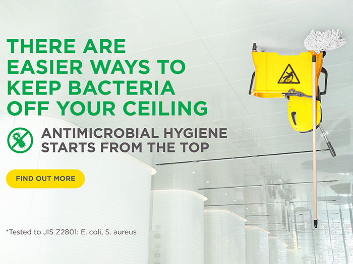 Antimicrobial ceilings range | Architecture & Design