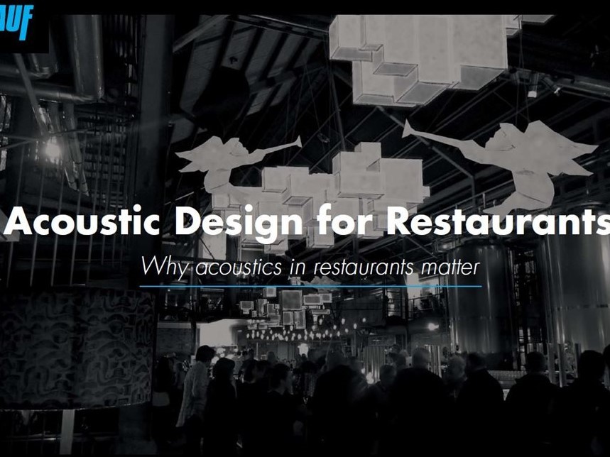 Acoustic Design for Restaurants – Why it Matters | Architecture & Design