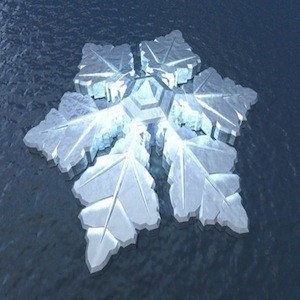 Five-star snowflake hotel to float off the coast of Norway ...