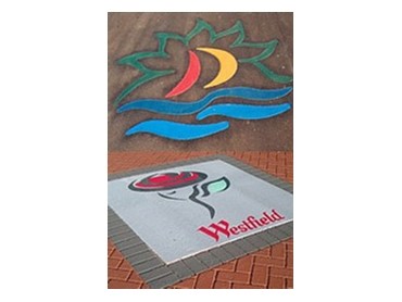 LogoTherm thermoplastic logo paving available from MPS Paving Systems ...