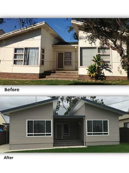 Home gets high impact makeover with Duratuff Select vinyl cladding ...