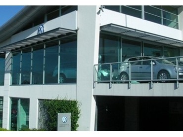 Metal sunscreen mesh from Locker Group | Architecture & Design