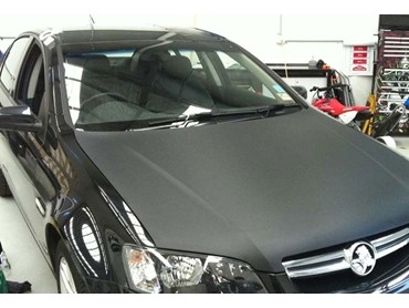 Metamark carbon fibre vinyl available from National Sign Systems ...