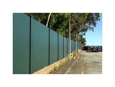Modular noise attenuation wall installed at Waverly Bus Depot by ...