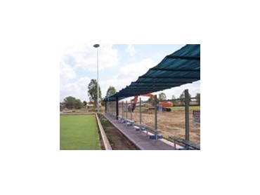 Movable shade structure for bowling green | Architecture & Design