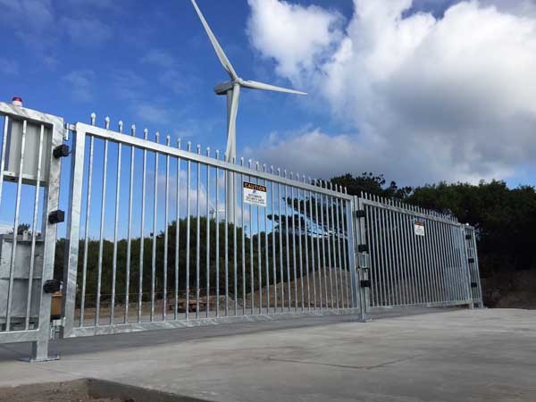 Magnetic installs two multi-functional swing gates at quarry site ...