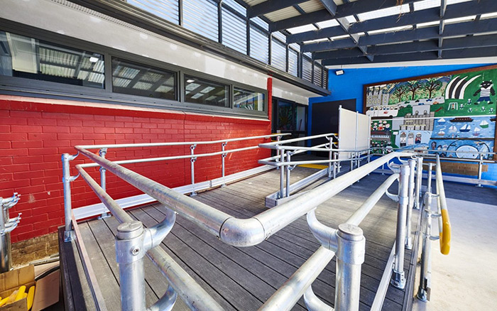 How handrails, balustrades and access ramps contribute to social ...