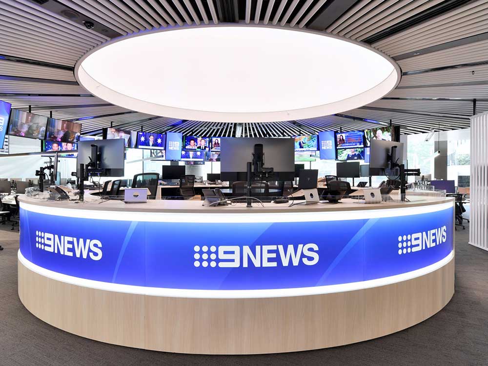 Enterprise metal batten ceiling system impresses in Nine network ...