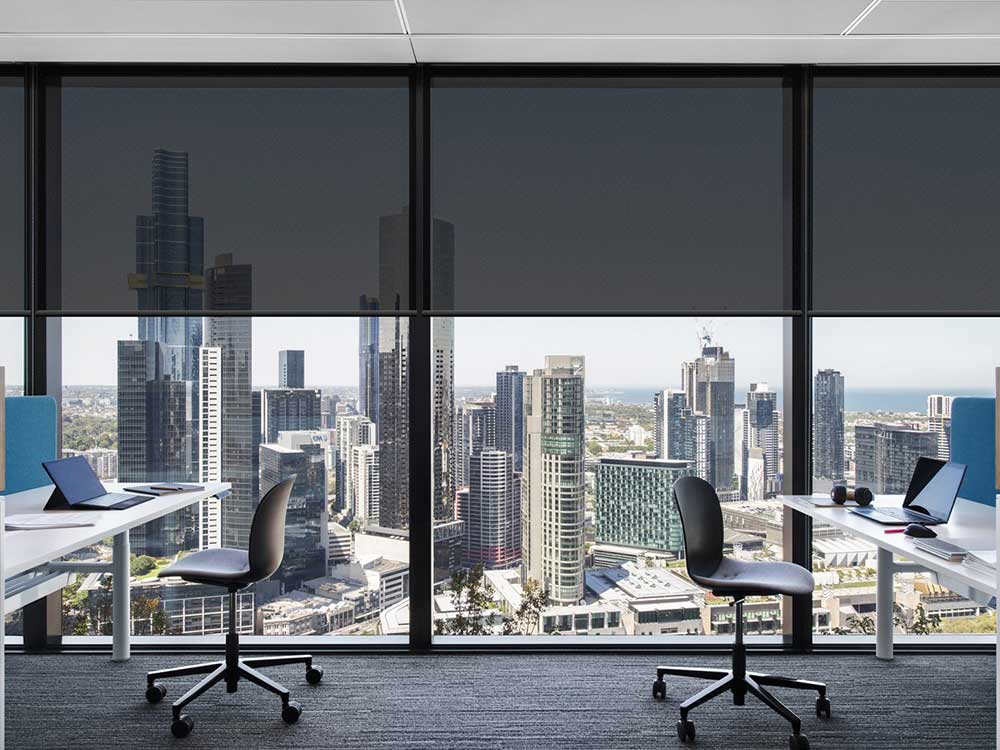 Ambience blinds combine visual appeal with environmental performance at ...