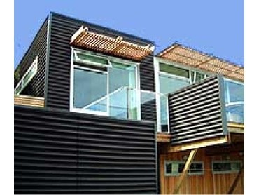 Onduline corrugated roofing and wall cladding material from Composite ...