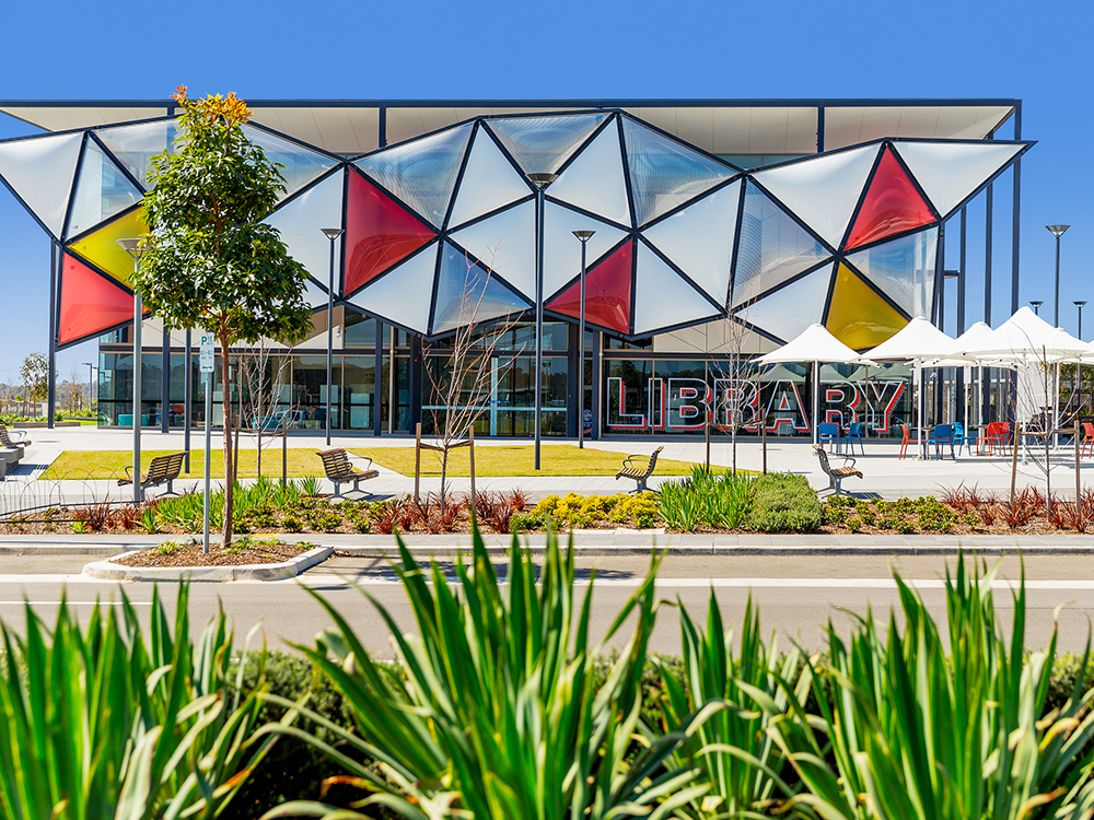 Brewster Hjorth-designed Oran Park library awarded for sustainability ...
