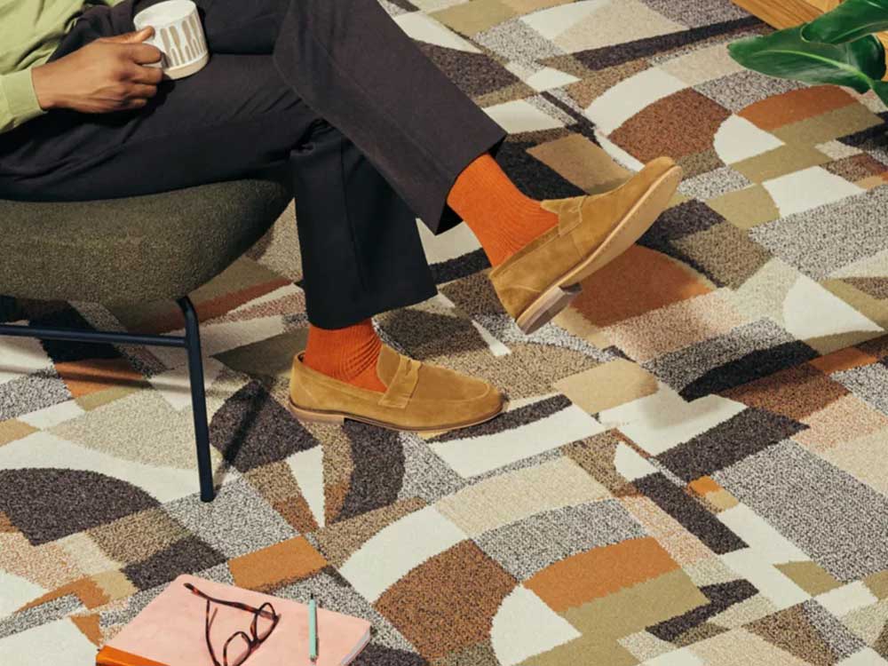 Interface’s new carpet tile collection, Past Forward celebrates 50 ...