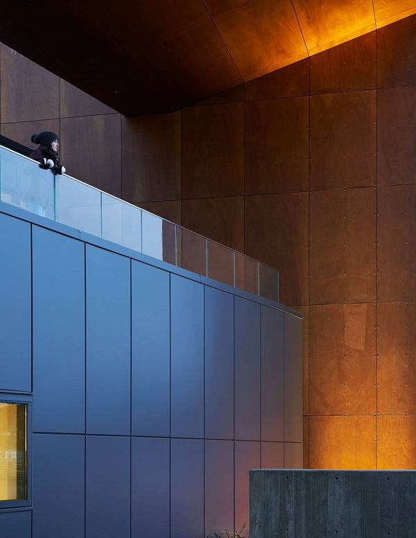 Prodema natural wood cladding on Pence Union Building | Architecture ...