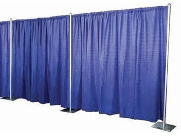 Pipe and drape systems available from STE Australia | Architecture & Design