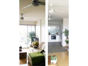 Prestige ceiling fans transform small apartments into an inviting ...
