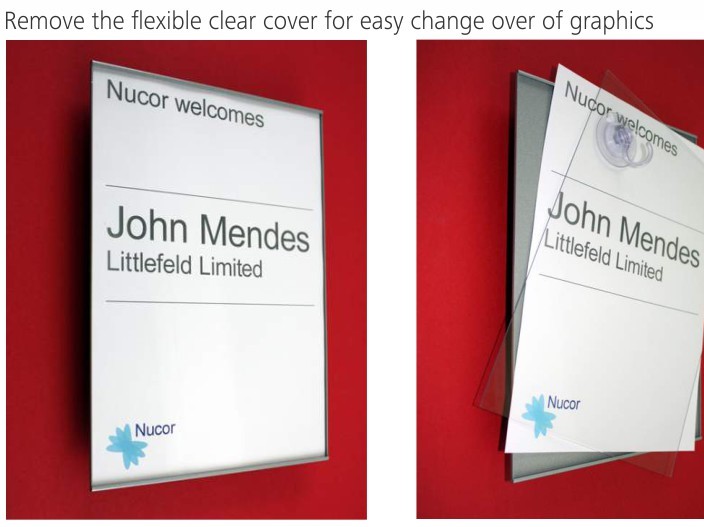 Changeable Graphic Framing System by S2K Identity Systems ...