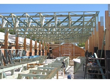 Pryda trusses ideal for covered courtyard | Architecture & Design