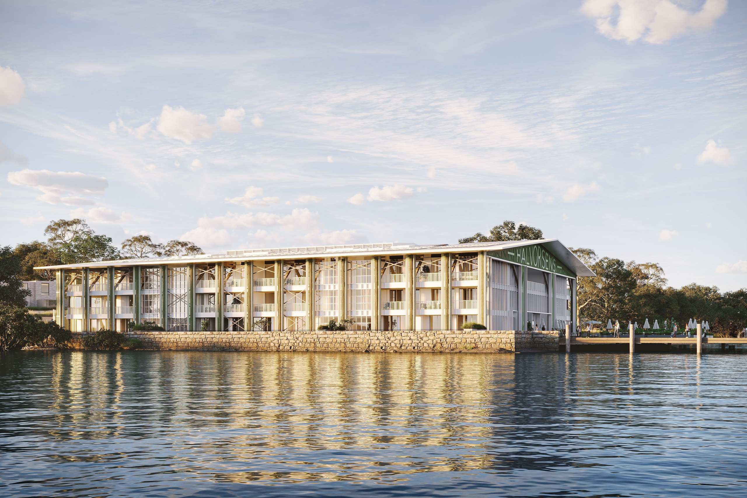 SJB-designed Putney Wharf mixed-use precinct to deliver luxury ...
