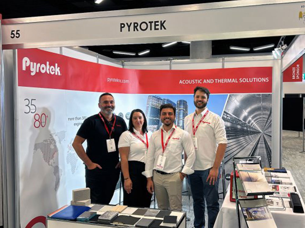 Pyrotek showcases products and projects at Acoustics 2023 Conference ...