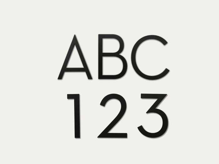 Ready To Ship House Numbers | Architecture & Design