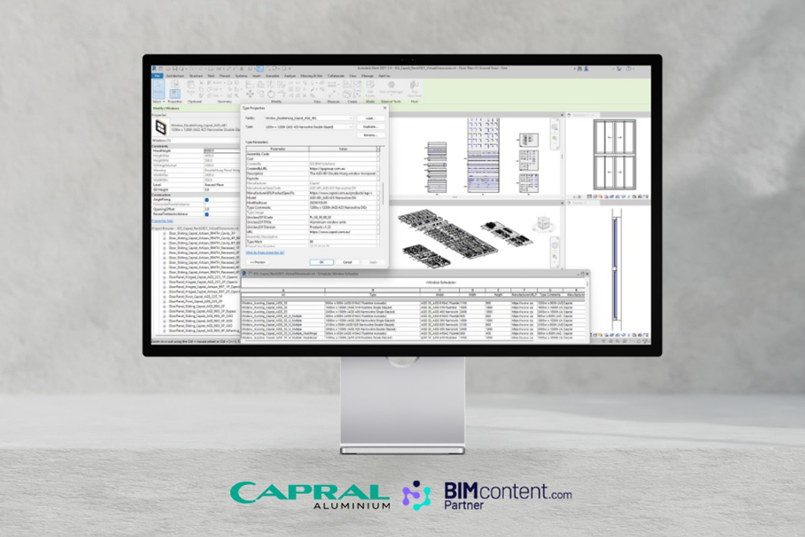 New Revit 3D Library delivers high-performance BIM content for Capral's ...