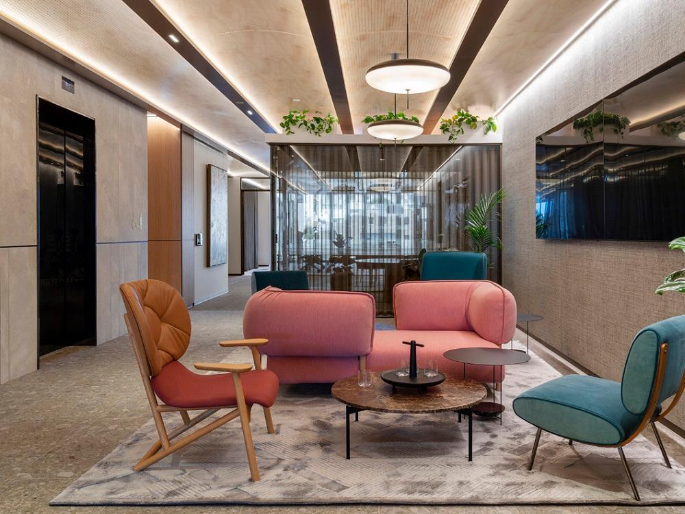 Curved feature ceilings create stunning impact at Rhodes House, Perth ...