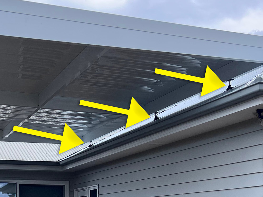 Roof Extenda brackets for easy and flexible house extensions ...