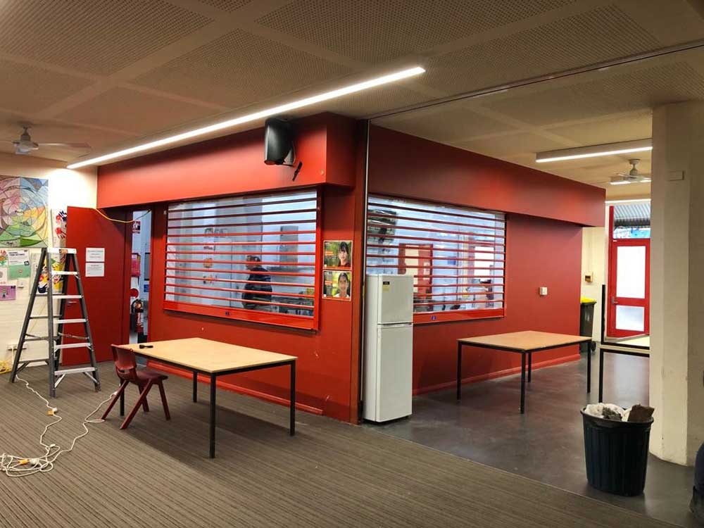 ATDC's see-through security shutters installed at Woolloomooloo public ...