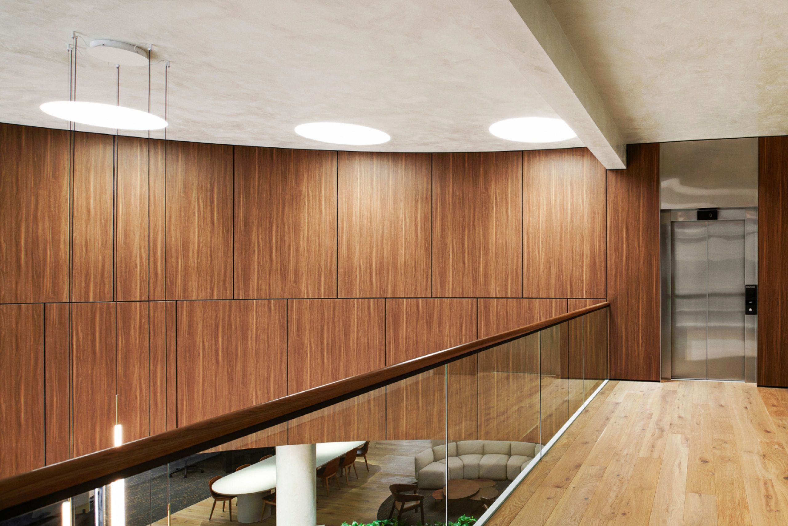 SUPAMICRO panels transform grand lobby at Qanstruct Headquarters ...
