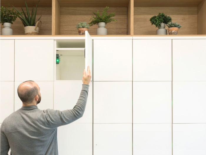Smart Lockers: Design Solutions For Office Buildings | Architecture ...