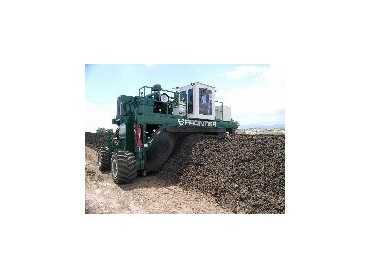 Self propelled windrow compost turner from Recycle & Composting ...