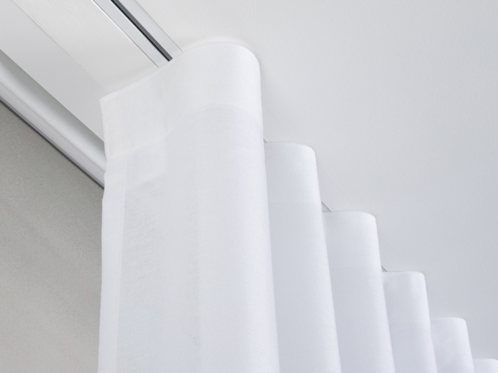 Plaster-In Recessed Curtain Tracks: Blindspace | Architecture & Design