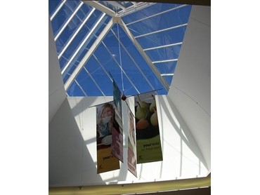 Solar Control Window Film on Skylight and Pyramid Atriums Reduces Heat ...