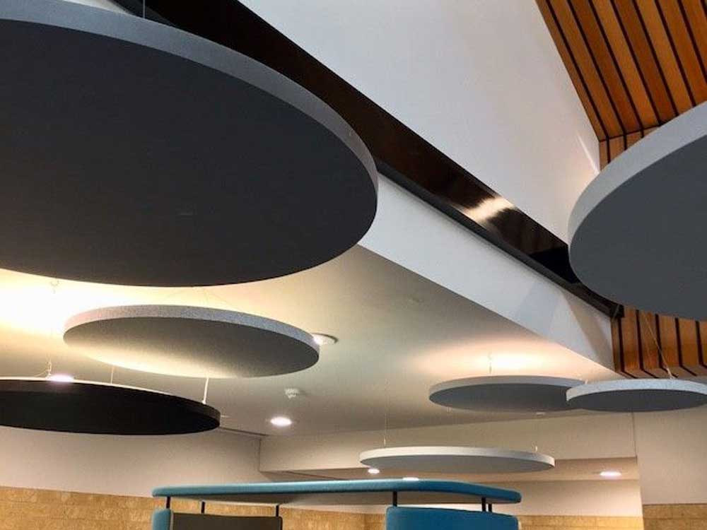 Sound Clouds create an acoustic buffer at City of Stirling Library ...