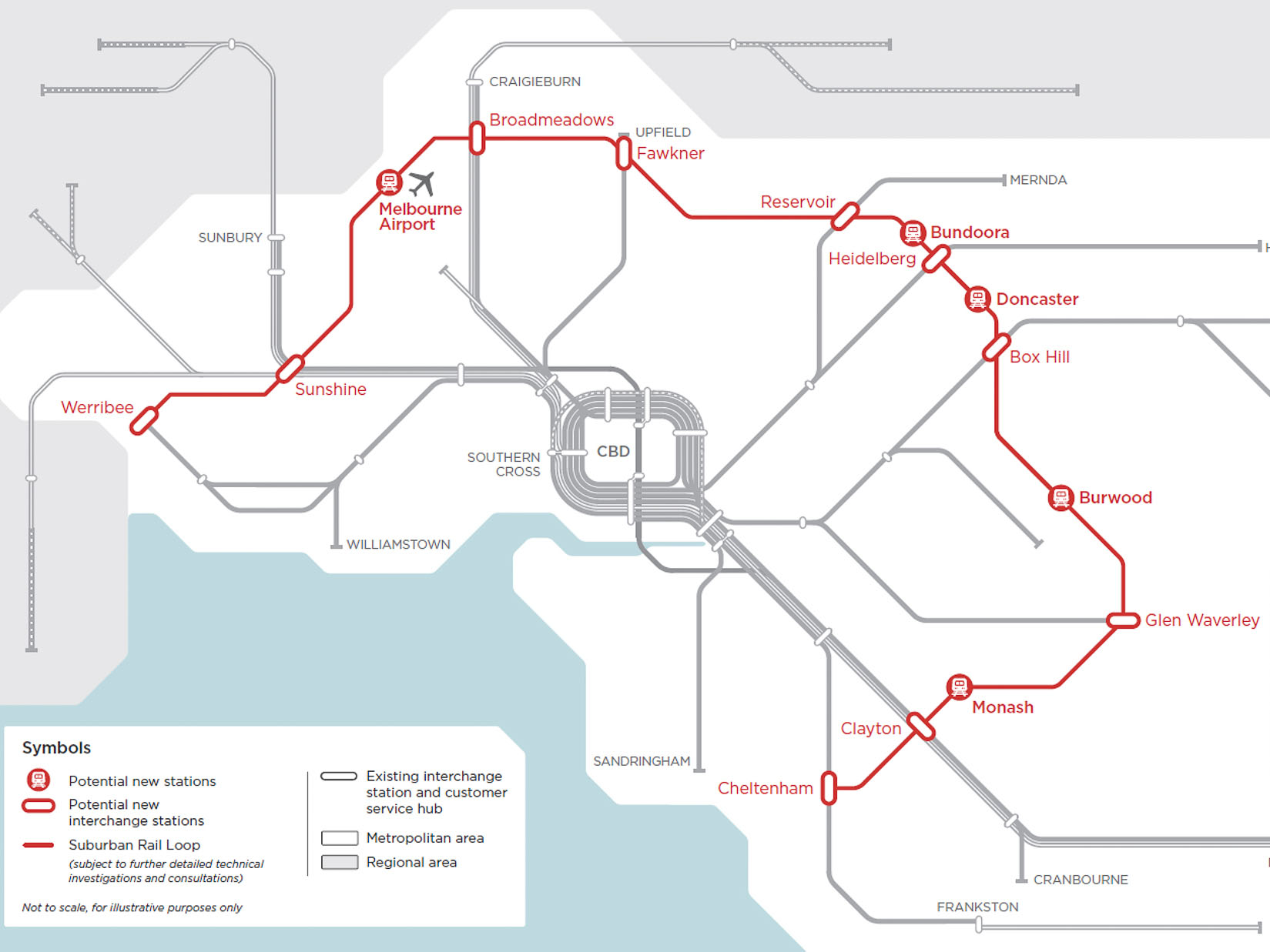 $50b underground rail loop to connect all Melbourne suburbs ...