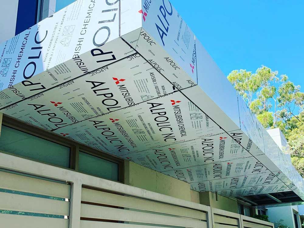 Quality recladding with Mitsubishi ALPOLIC NC in Sylvania, NSW ...