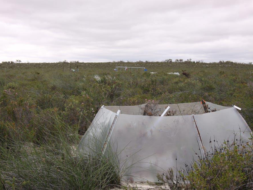 We built a network of greenhouses and rain shelters to simulate what ...