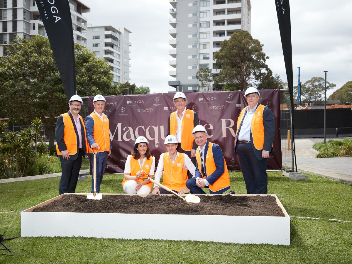 Construction commences at TOGA’s Macquarie, designed by Turner ...