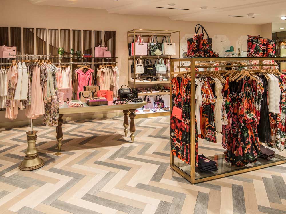 Havwoods herringbone floors specified for Ted Baker’s Kuwait store ...