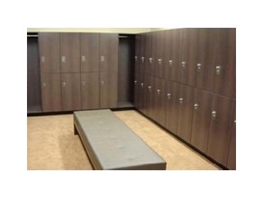 Timber laminated lockers available now from Interloc Lockers ...