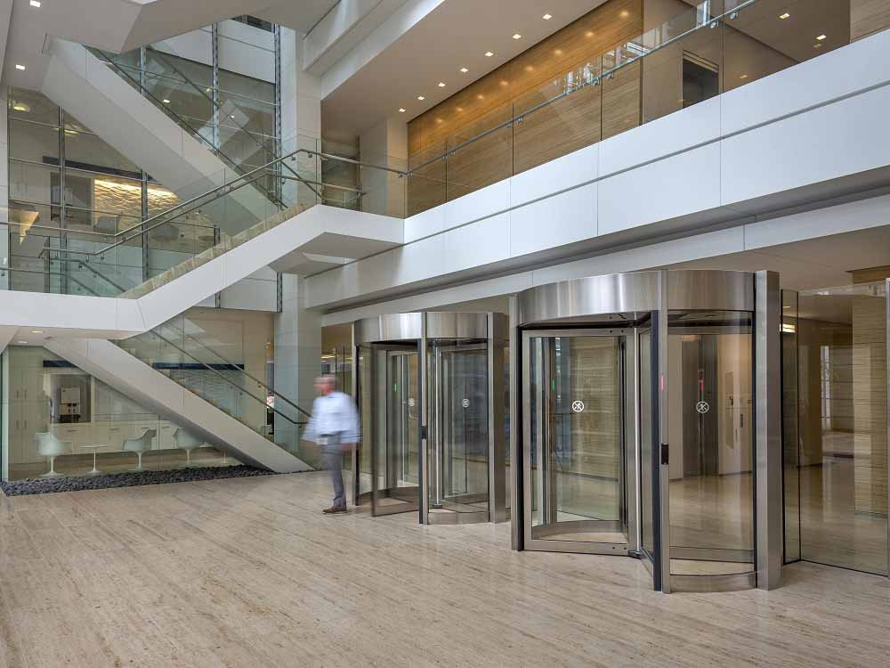 Revolving security doors reducing need for manned access control ...