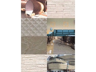 Unfired clay products from Novaproducts for flooring and cladding ...