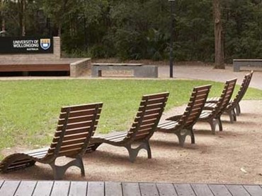 Unisite seats and table settings make the outdoors more enjoyable at ...